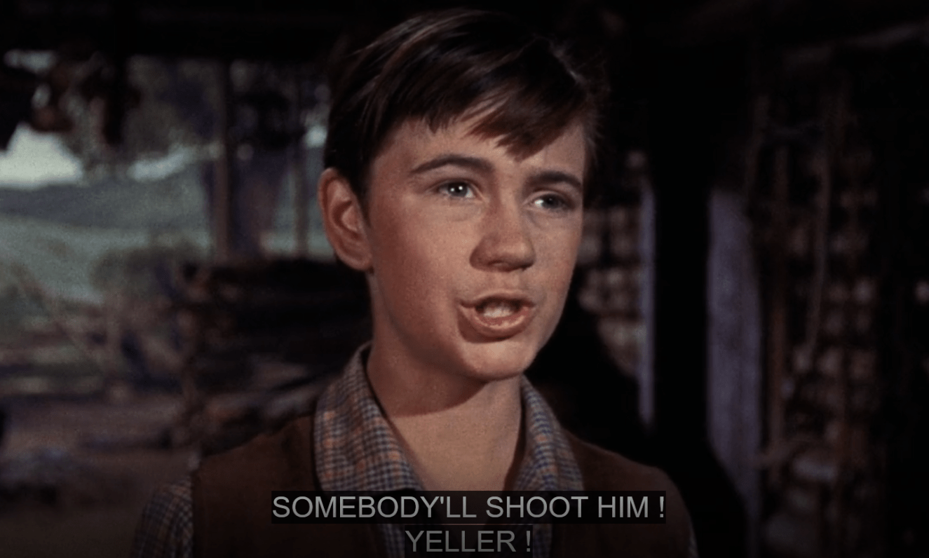 Old Yeller (1957) – My Live Action Disney Project